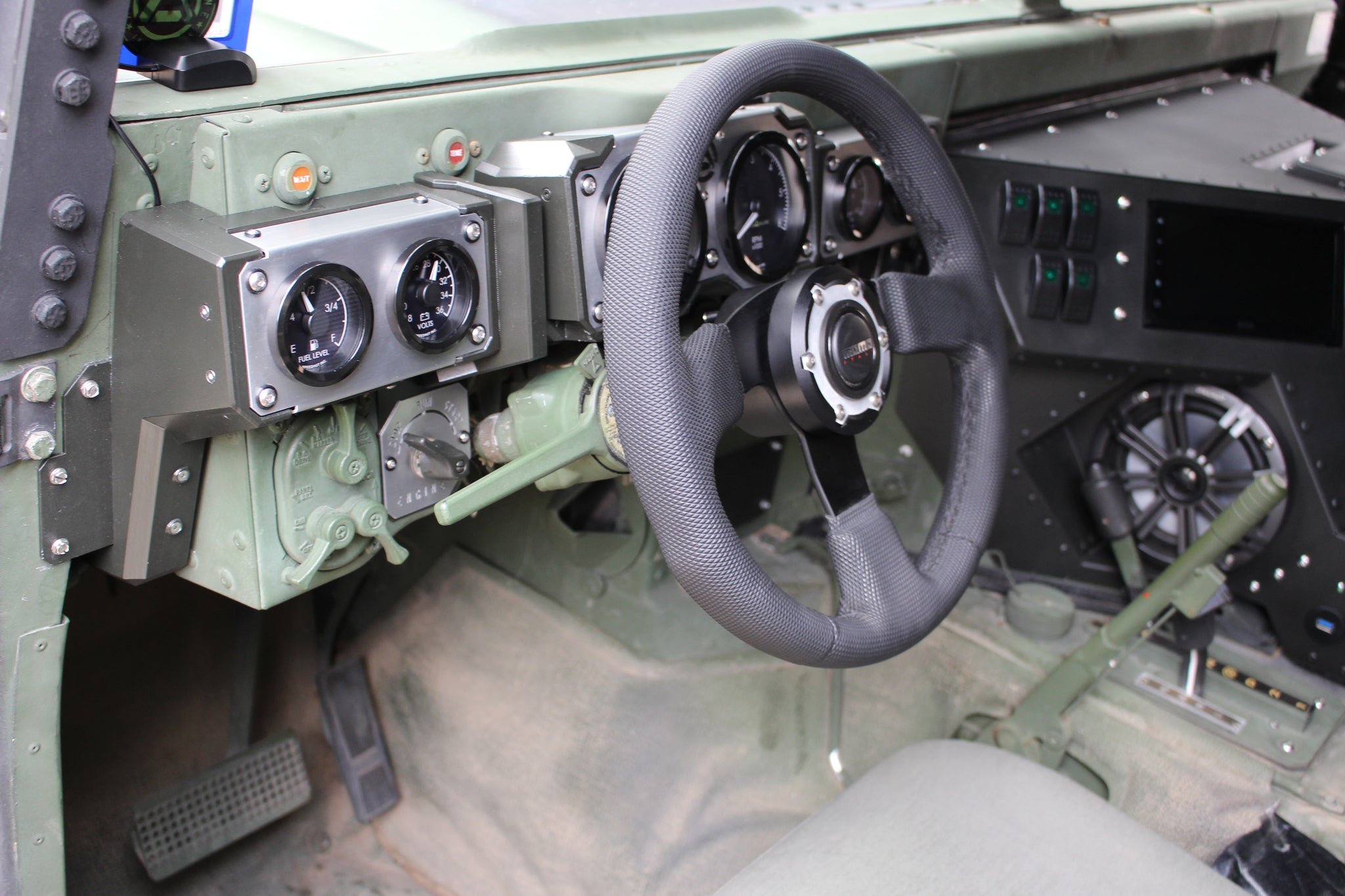 Humvee Center Console, HMMWV interior, Hummer, H1, dog house – American ...