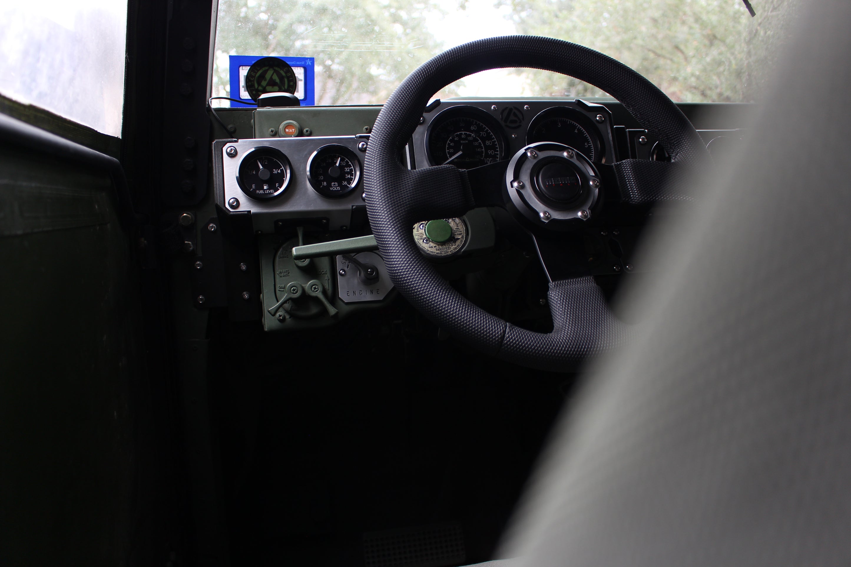 Humvee Center Console, HMMWV interior, Hummer, H1, dog house – American ...