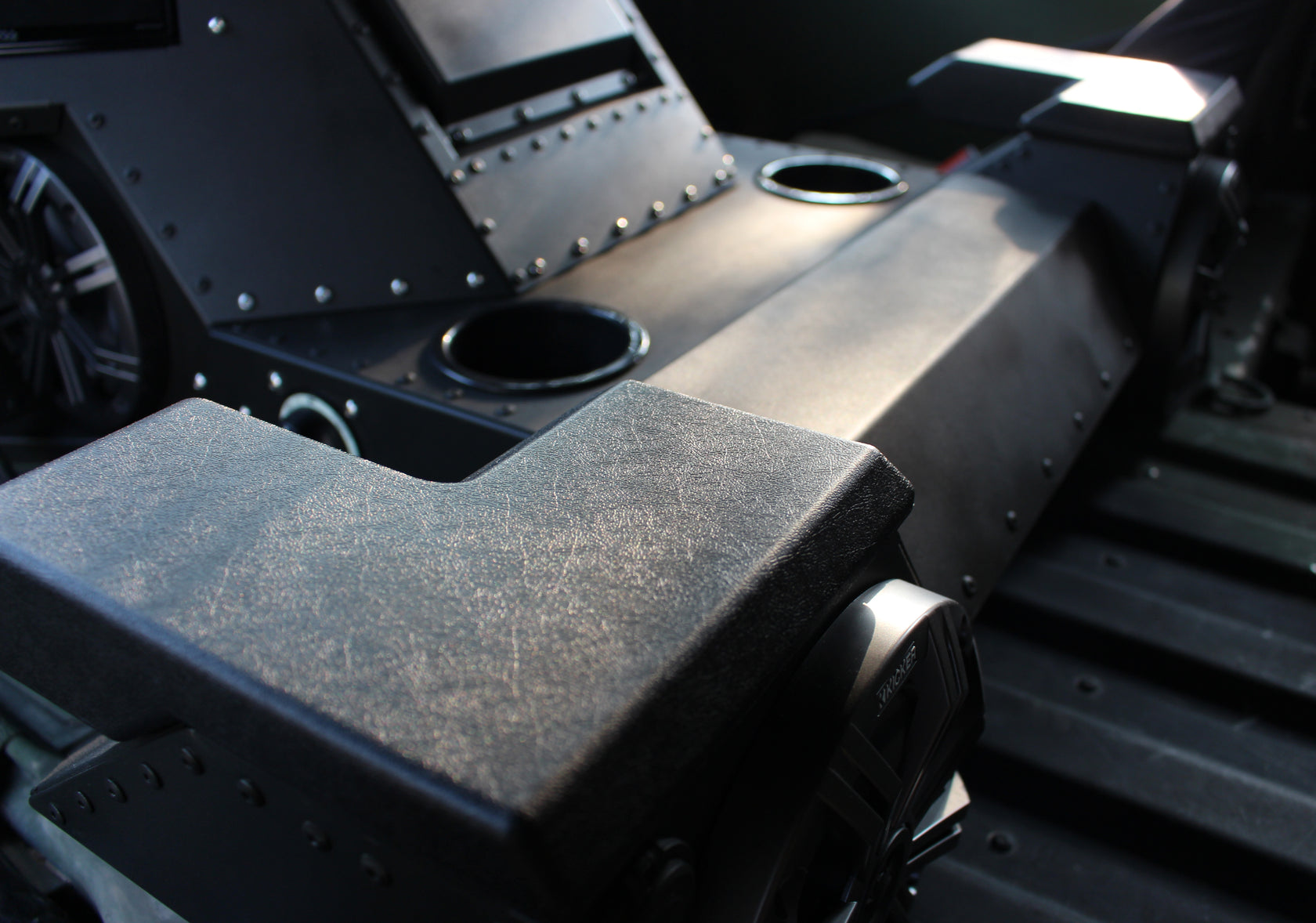 Humvee® Center Console, HMMWV® Center Console, Humvee® interior, HMMWV ...