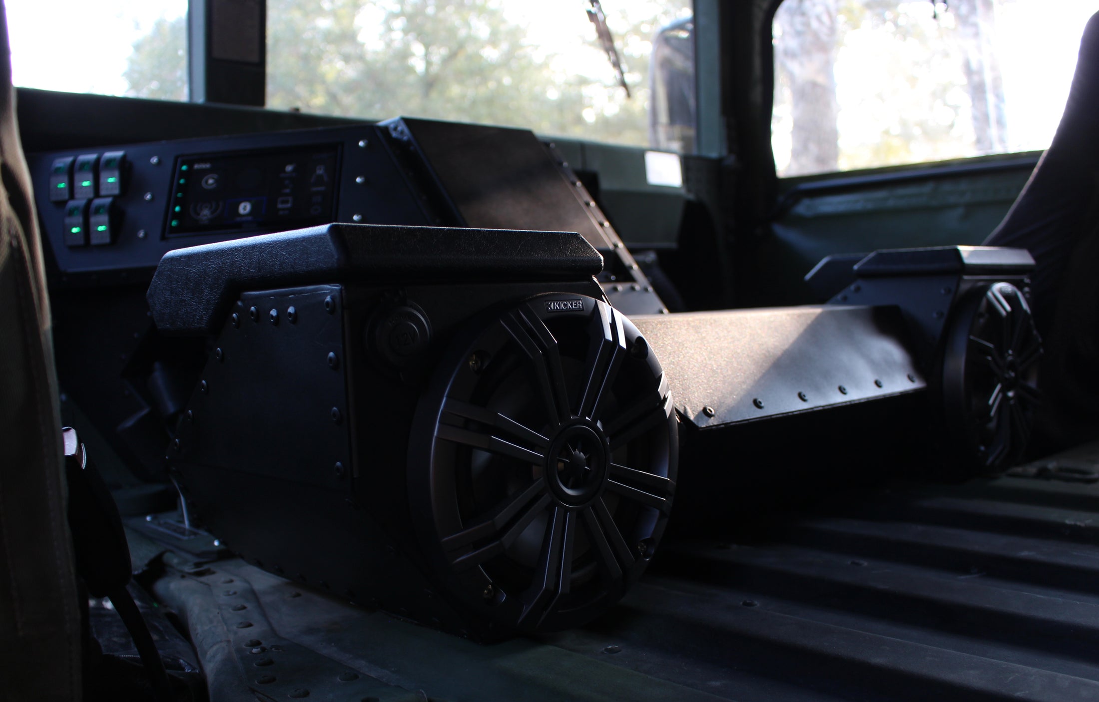 Humvee® Center Console, HMMWV® Center Console, Humvee® interior, HMMWV ...